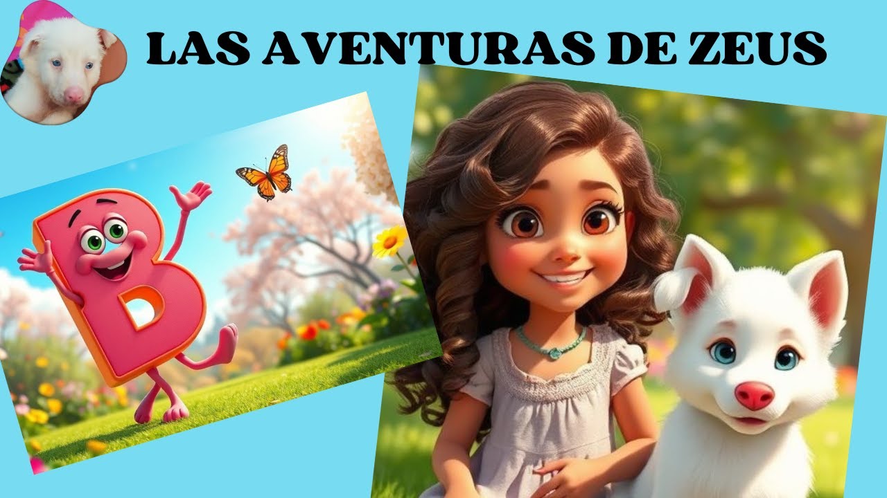 APRENDE CON ZEUS CANTA LA MAGICA CANCION DE LA LETRA B - YouTube