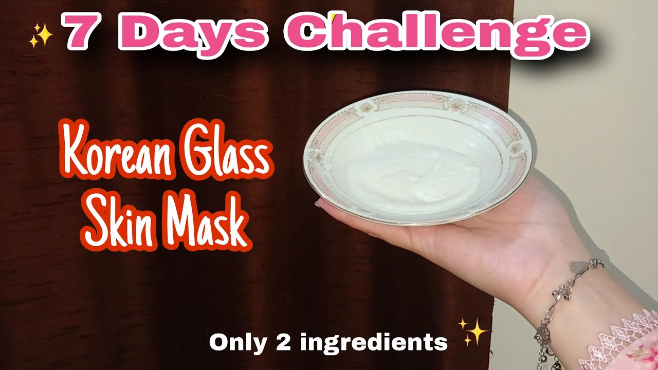 Korean Glass Skin Mask with 2 ingredients/Glowing Mask for all skin ...