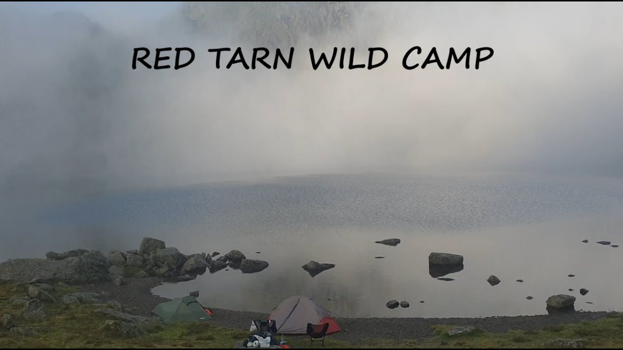 RED TARN WILD CAMP via Helvellyn (TRIPLE TARN TREK) - YouTube