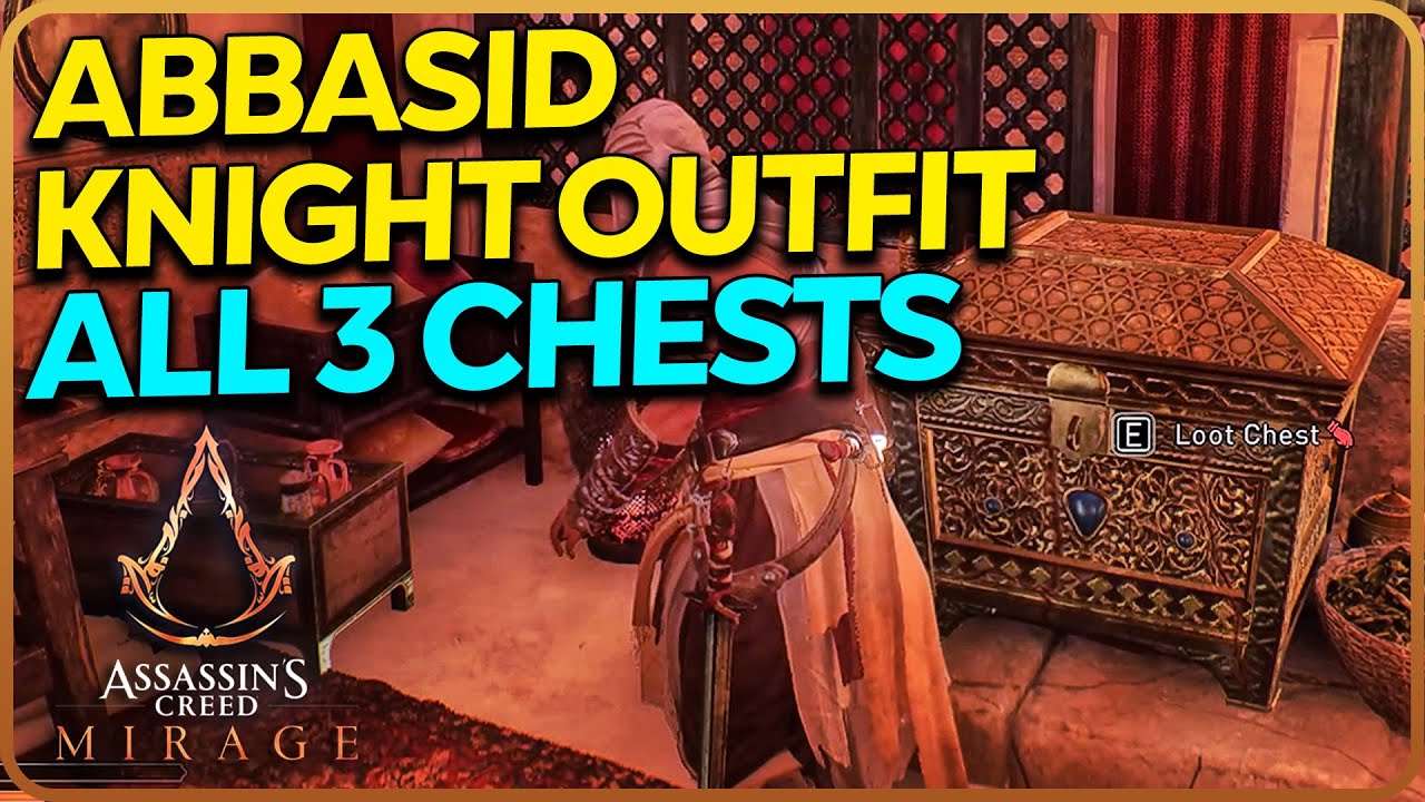 Abbasid Knight Outfit & All Upgrade Schematics Assassin’s Creed Mirage ...