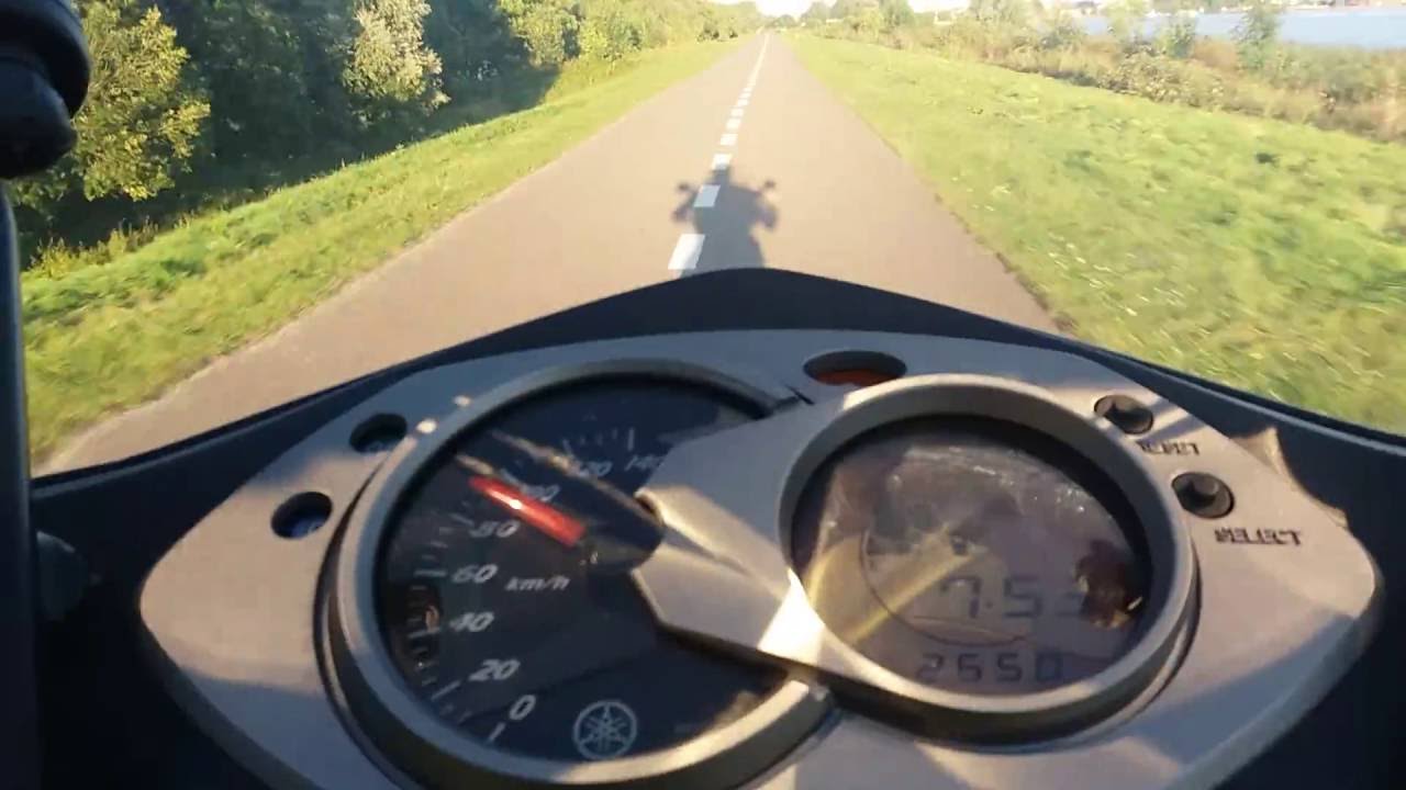 Yamaha cygnus x 125cc top speed 2 - YouTube