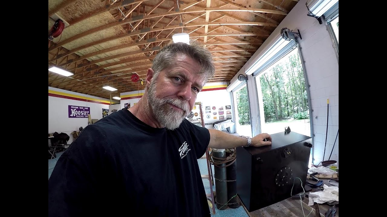 #36 My 67 Chevelle, Mounting the fuel cell - YouTube