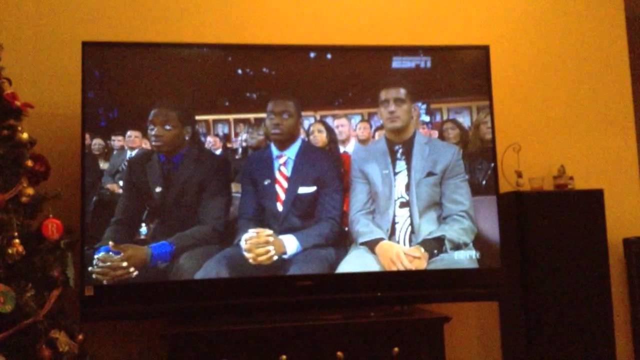 and the winner of the 2014 heisman trophy is... - YouTube