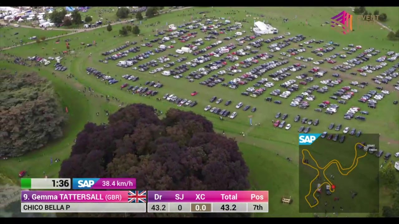 Gemma Tattersall & Chico Bella P, Leg 7 Blenheim Palace XC, 2017 Event ...