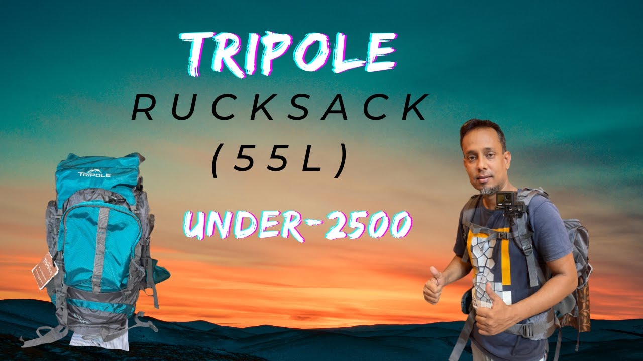 Tripole Walker Rucksack 55L - YouTube
