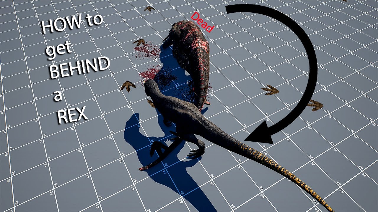 How to Get Behind a Rex - The Isle Legacy - YouTube
