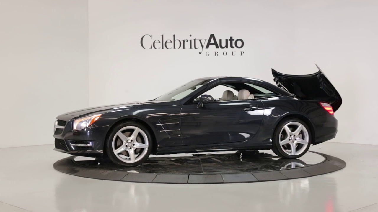 2016 MERCEDES BENZ SL550 $118K MSRP - YouTube