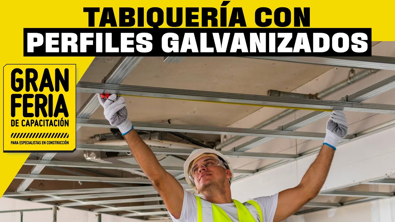 Cómo armar estructuras con Perfiles Galvanizados - YouTube