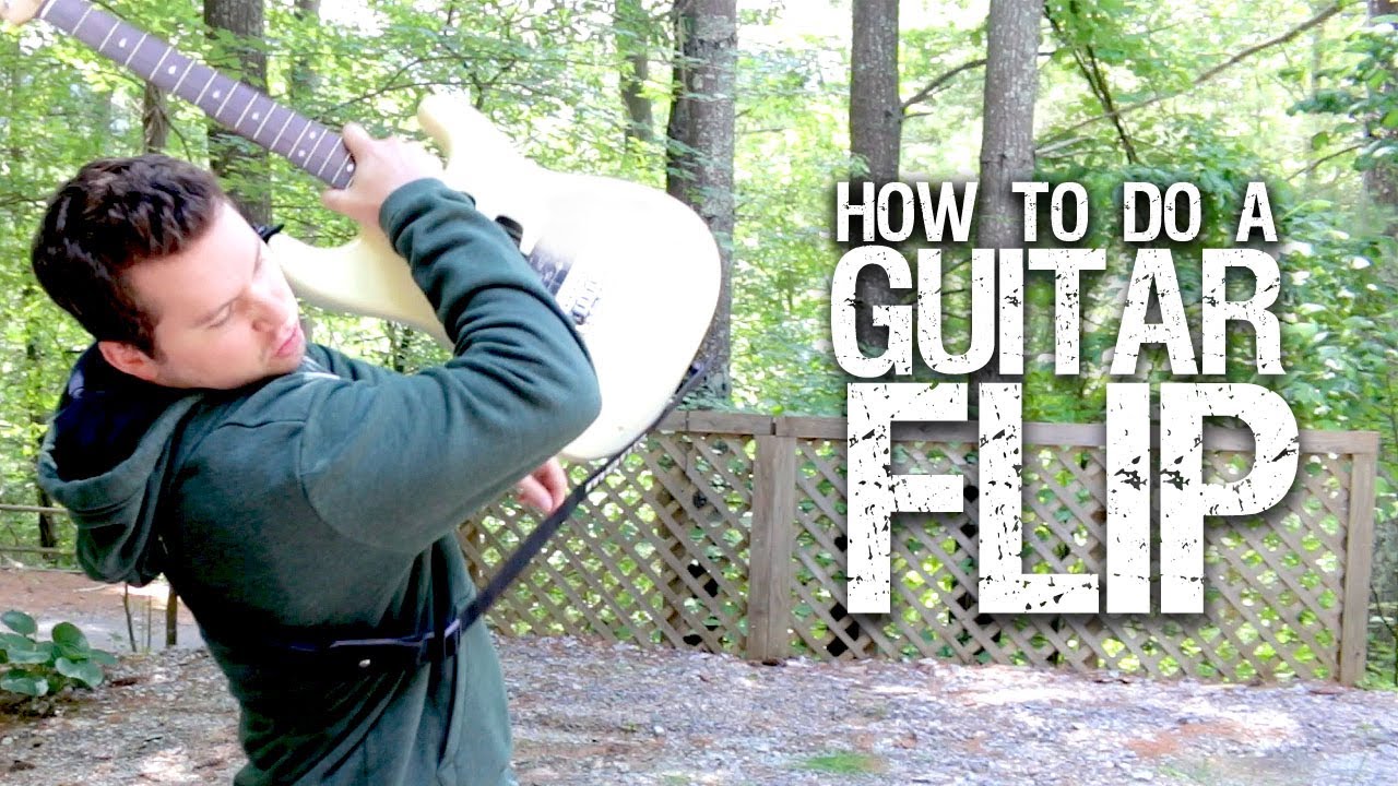 How to Do a Guitar Flip (advanced) - YouTube