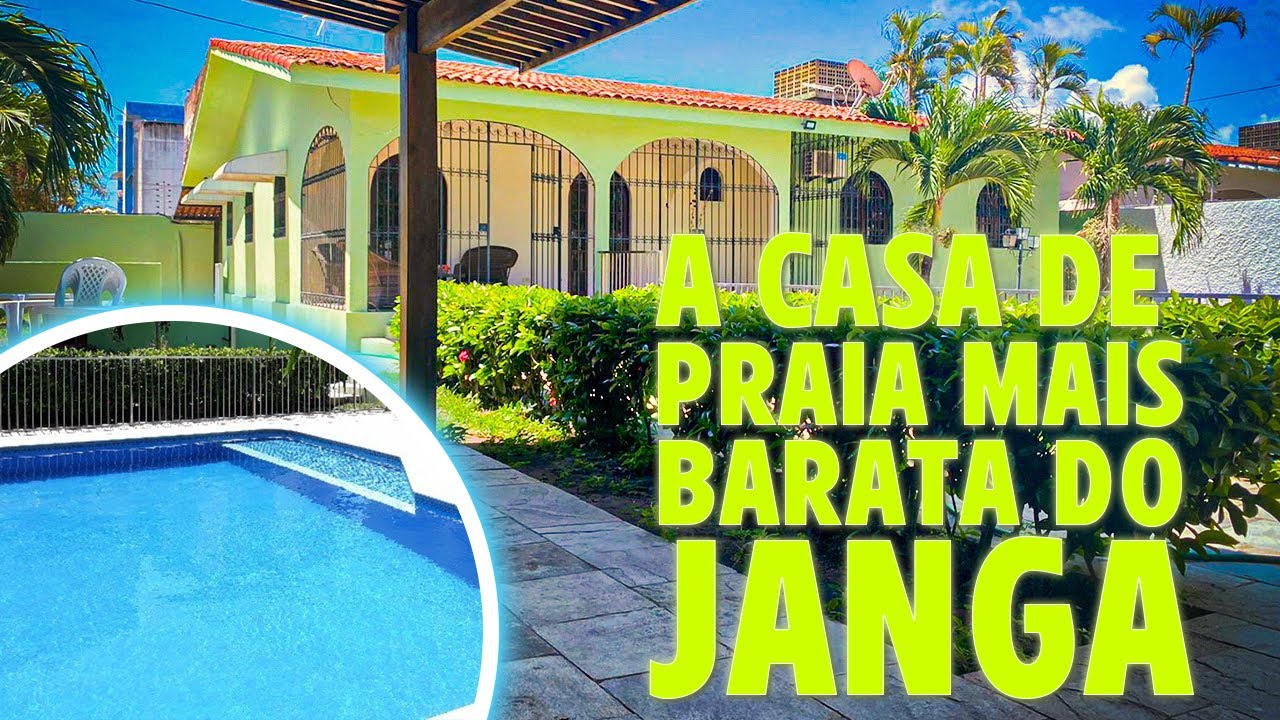 🔴 CASA DE PRAIA NO JANGA I 615M² SÓ DE TERRENO I PAULISTA-PE. - YouTube