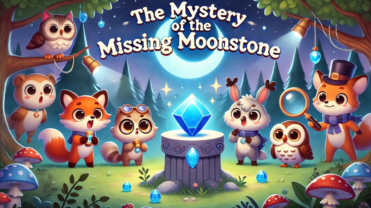 What Happened to the Missing Moonstone?|Short Stories| Mini Whispers ...