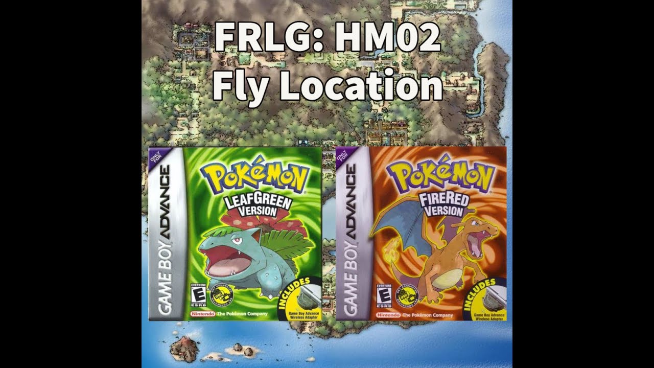Pokemon FireRed and LeafGreen: How to Quickly Get HM02 Fly - YouTube