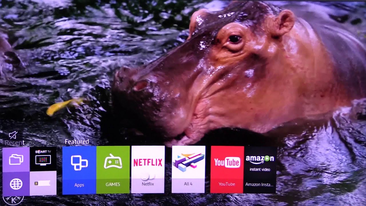 Samsung Series 8 55" UE55JS8000 4K Ultra HD 3D TV - YouTube