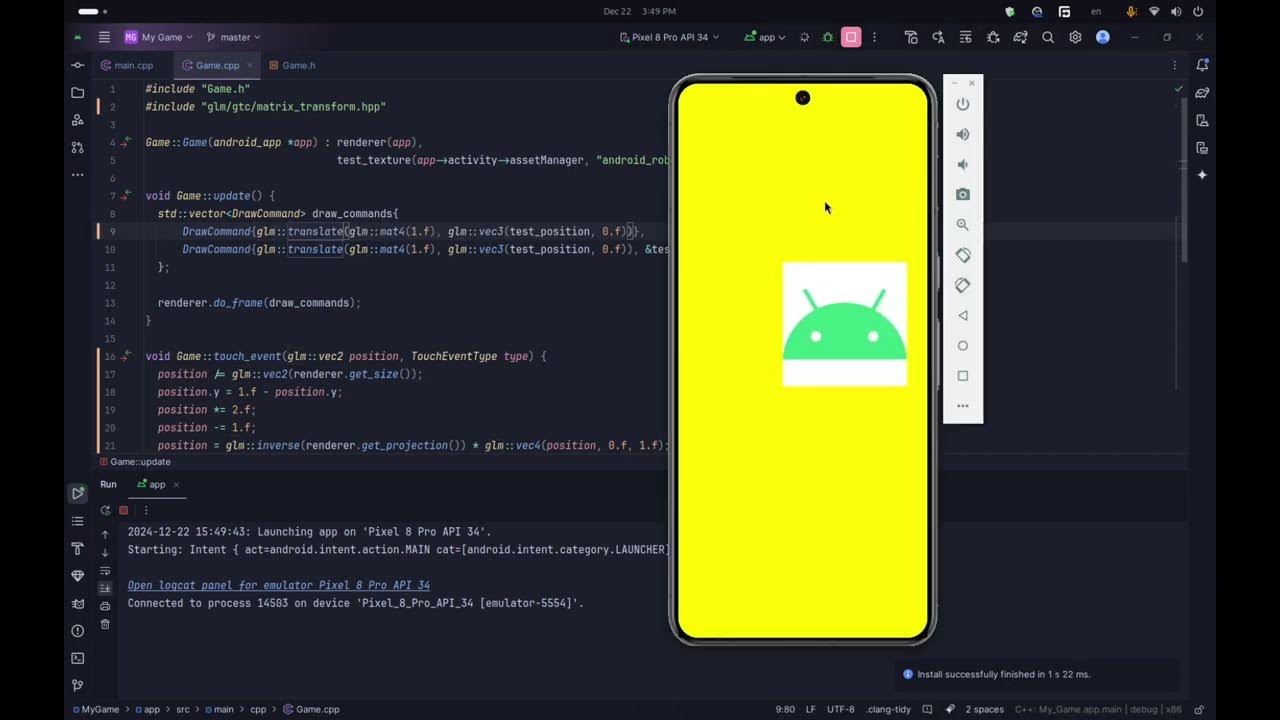 Touch Events & Gestures | Android Gamedev #9 - YouTube