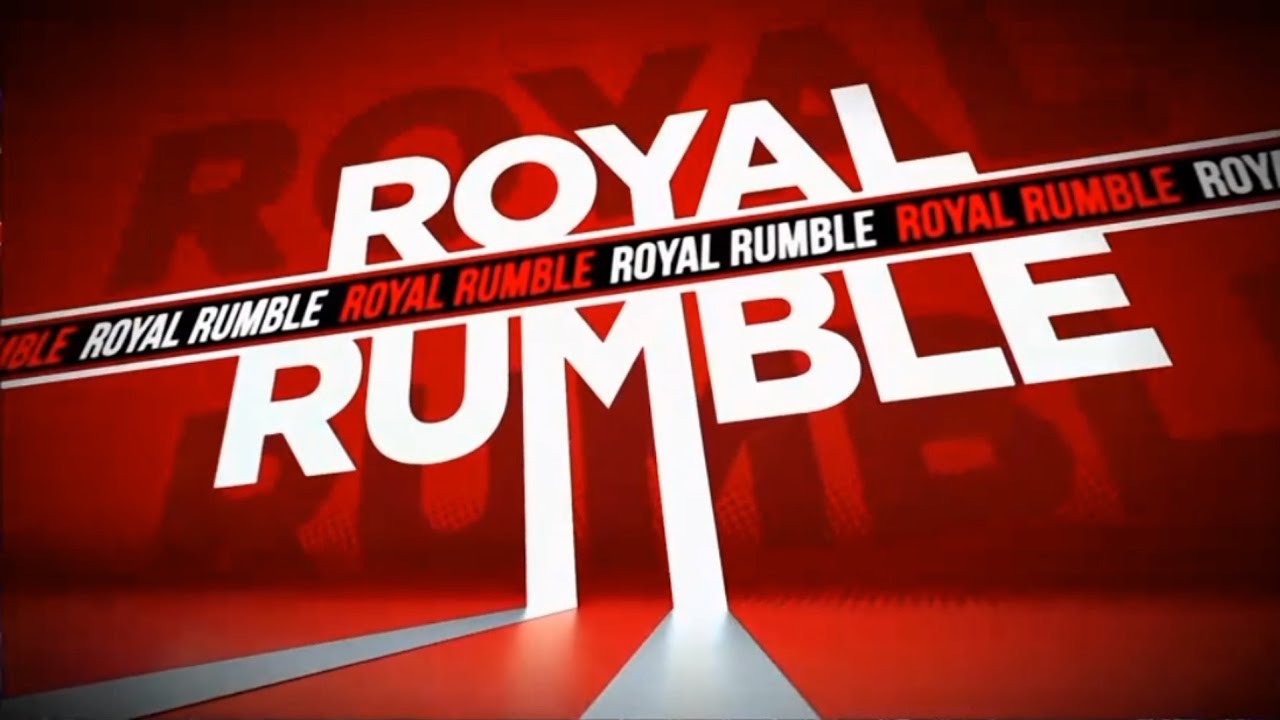 WWE royal rumble graphics package - YouTube