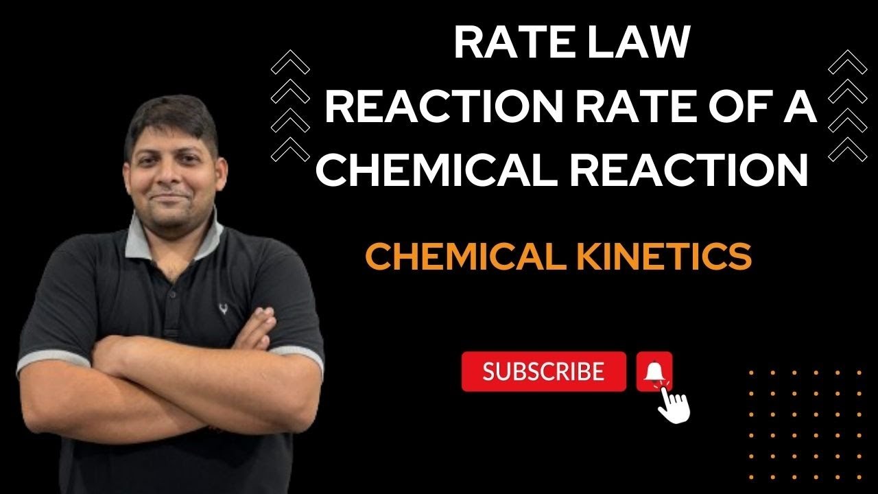 RATE LAW | Reaction rate of a chemical reaction | Experimently ...