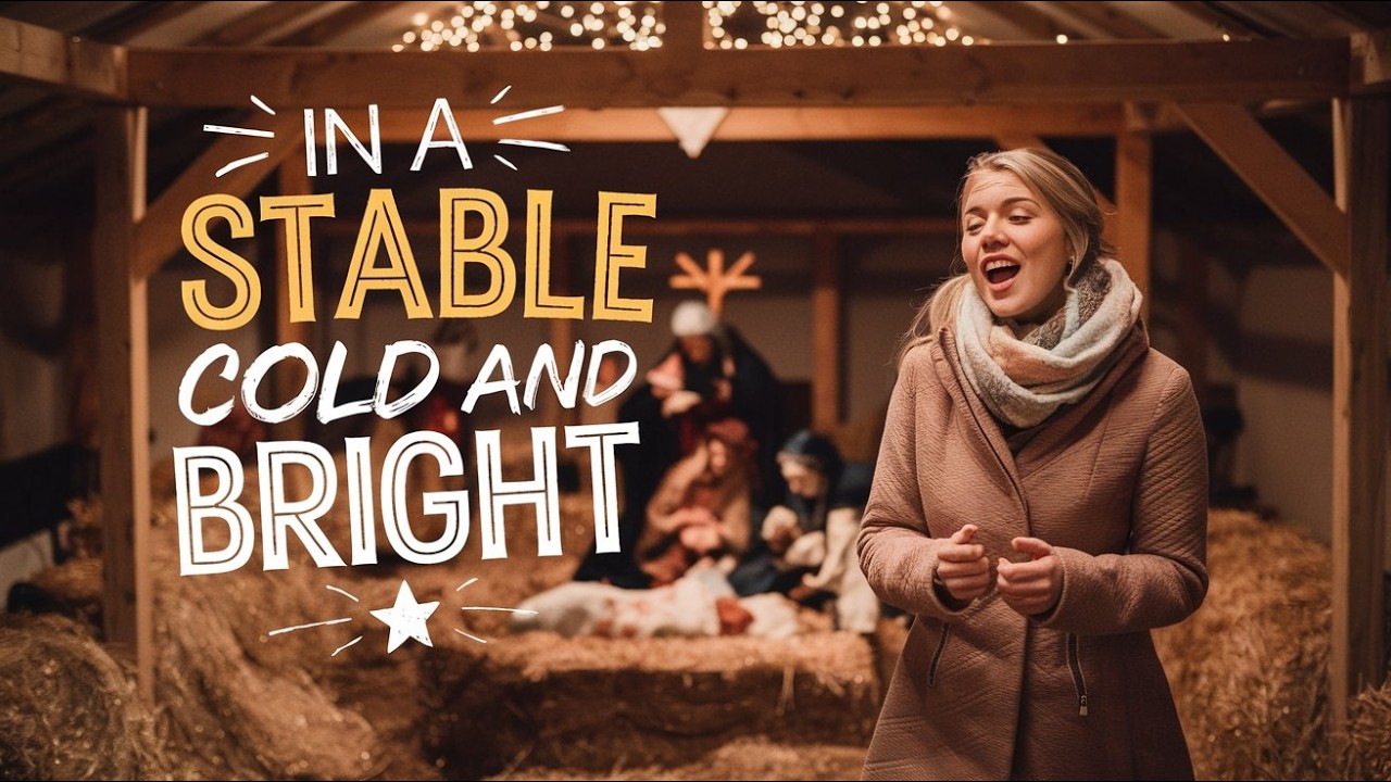 In a stable cold and bright | New Christmas Song | English Song - YouTube