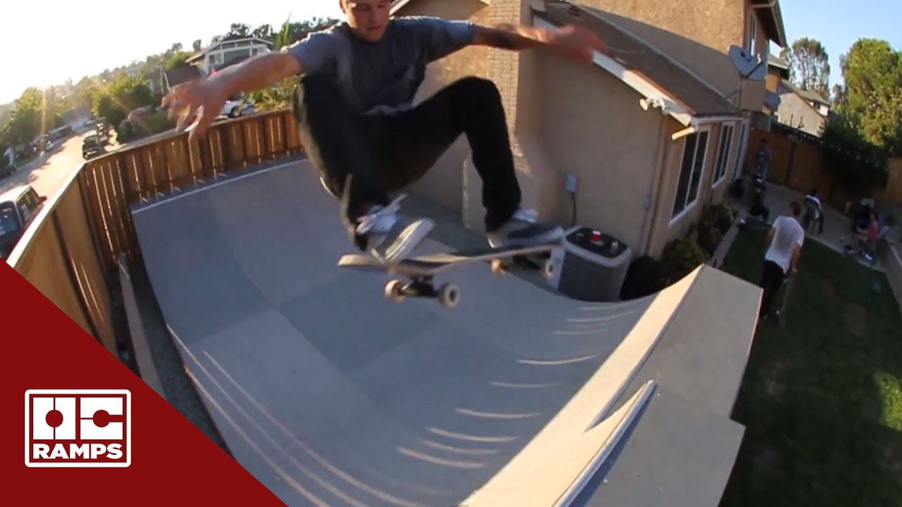 Backyard Skateboarding with Jordan Hoffart & Josh Hawkins by OC Ramps ...