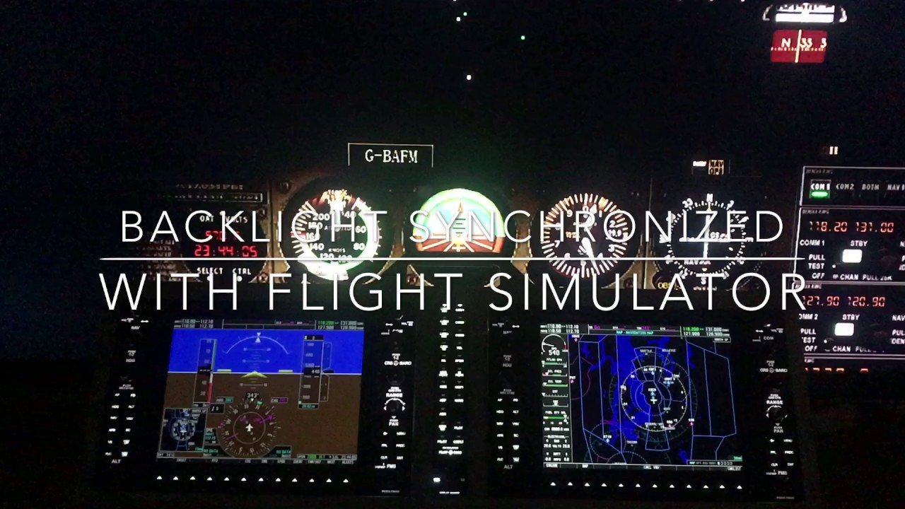 A demo of coming next - SIMiONIC simulator for G1000 - YouTube