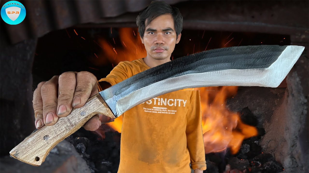The Best Kukri Knife Making Process. - YouTube