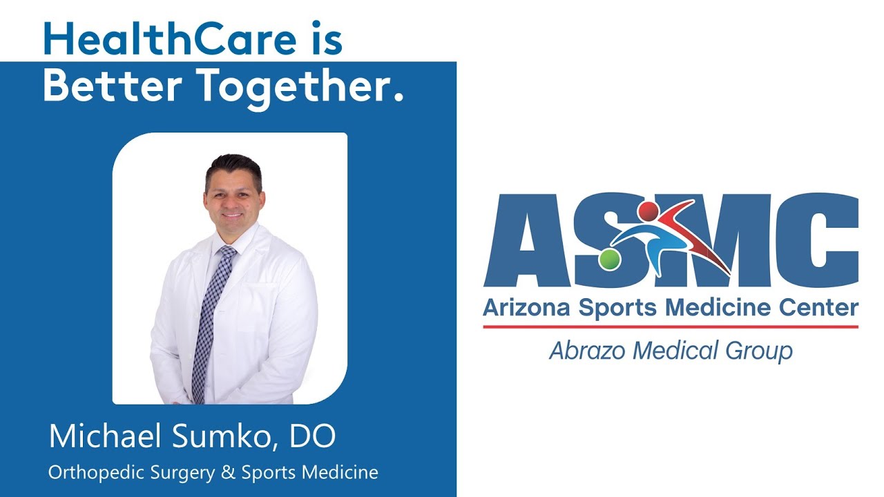 Dr. Michael Sumko | Orthopedic Surgeon | Arizona Sports Medicine Center ...