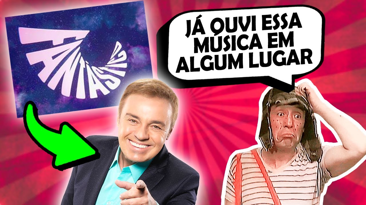 As FAMOSAS MÚSICAS de CHAVES em OUTROS PROGRAMAS - YouTube