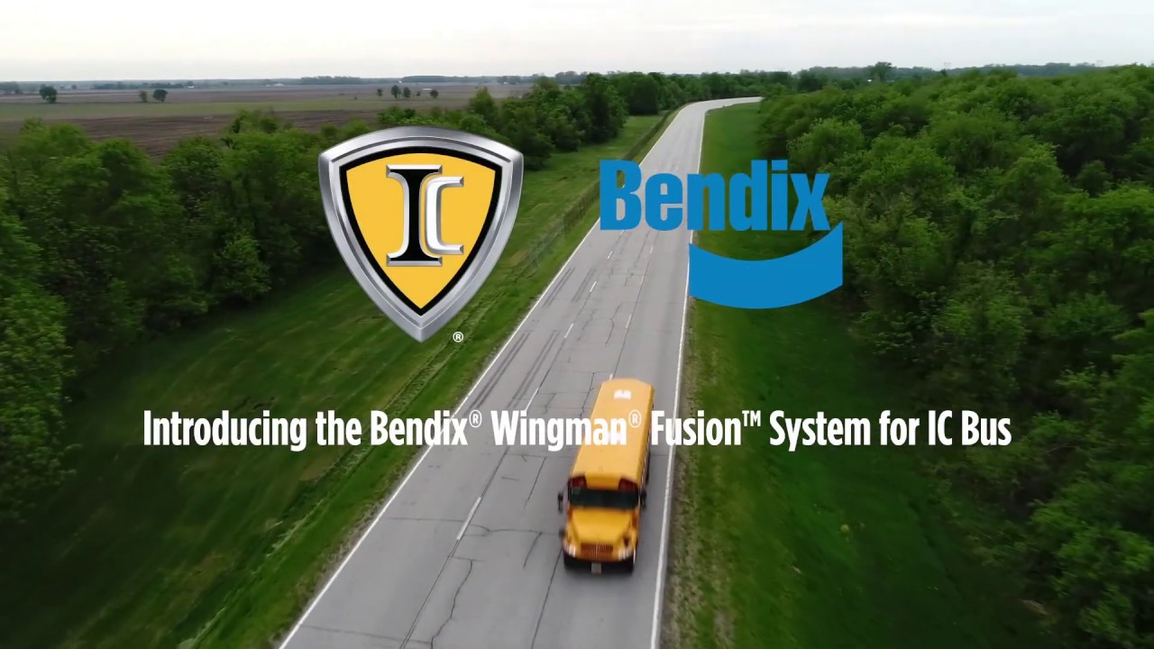 IC Bus Safety Features - Bendix Wingman Fusion - YouTube