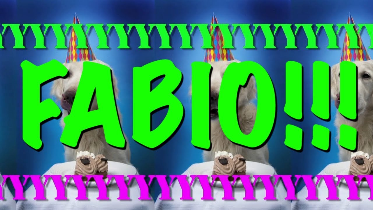 HAPPY BIRTHDAY FABIO! - EPIC Happy Birthday Song - YouTube