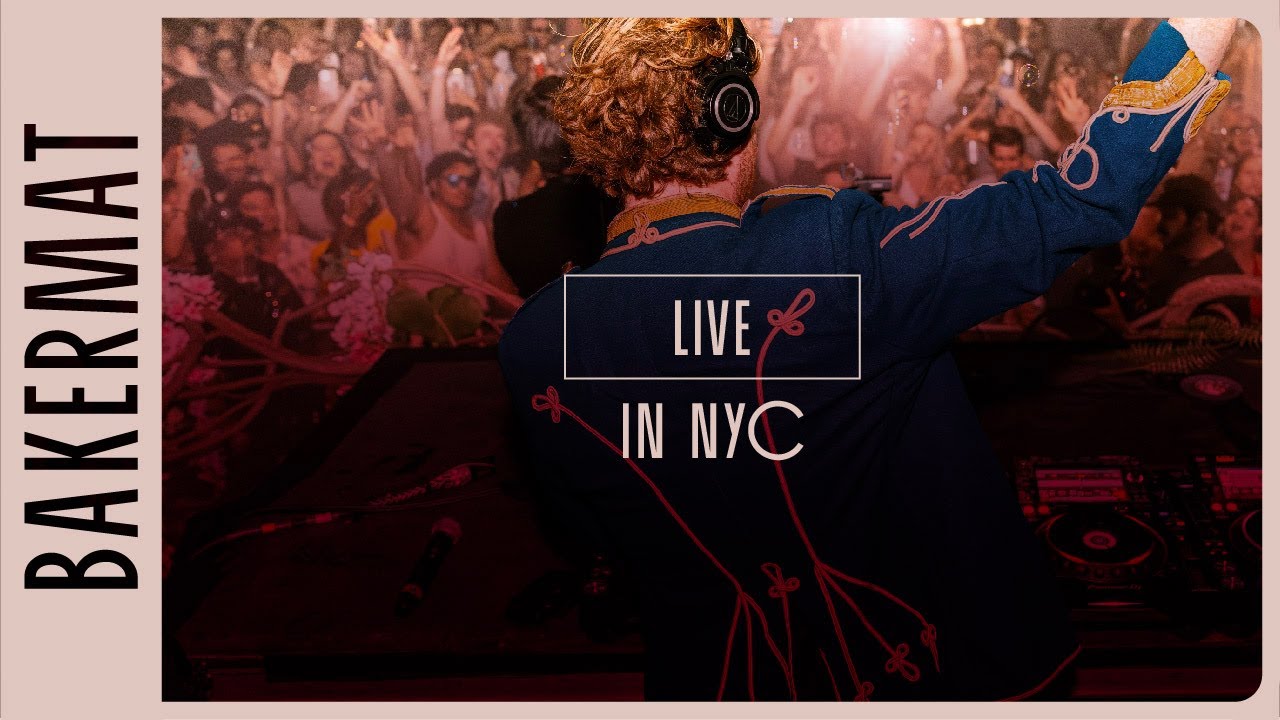 Bakermat Live in NYC (We Belong Here) - YouTube