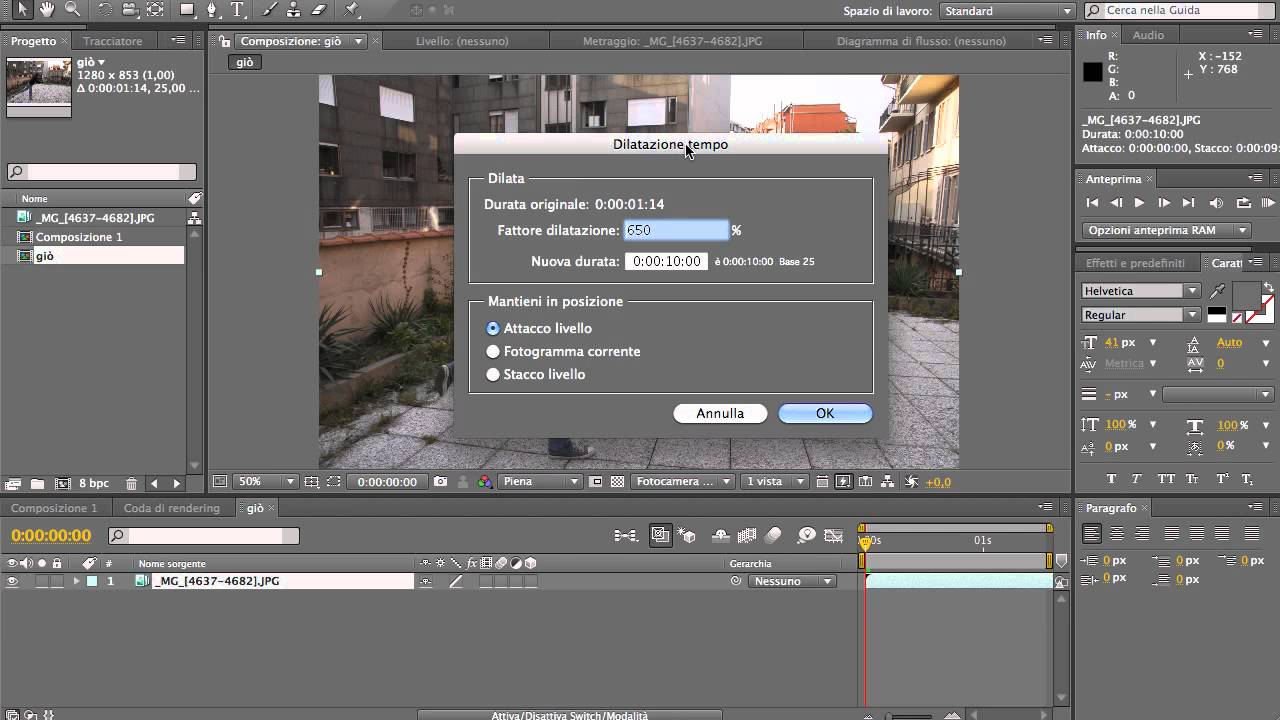 After Effects - Fusione fotogrammi per l'effetto Matrix - YouTube