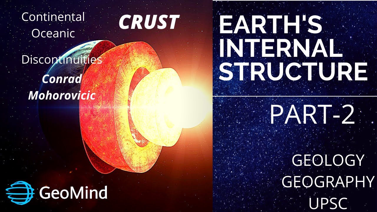 Internal Structure of the Earth | Part-2 | Crust | Discontinuities ...