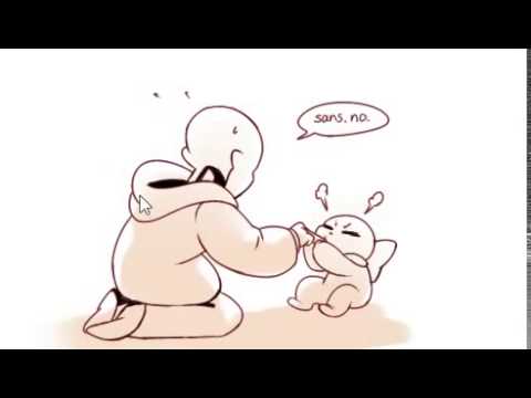 Baby sans life underswap comic dub! - YouTube