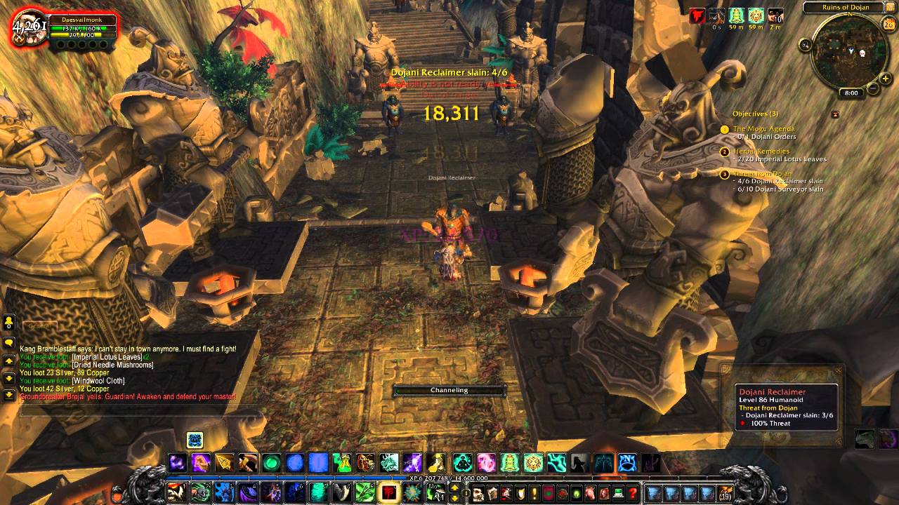 Mists of Pandaria Beta - Sunwalker Dezco Part 1 - YouTube