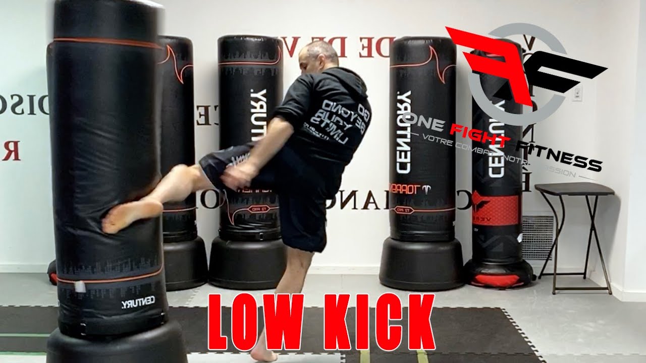 Comment faire: Low Kick KICKBOXING "Muay Thai" - YouTube