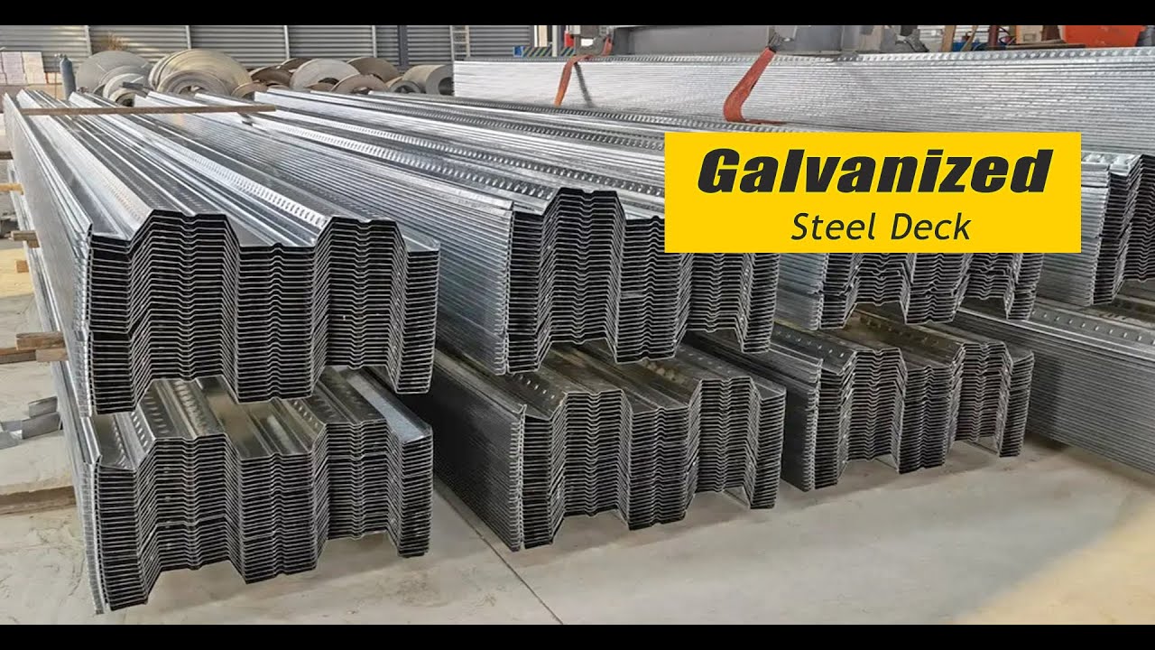 Galvanized Steel Deck - YouTube