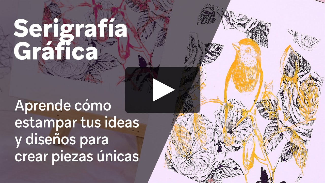 SERIGRAFÍA - Aprende a estampar tus diseños en este taller de ...