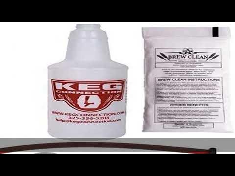 Kegconnection Kegerator Beer Line Cleaning Kit - Easy and Safe to Use ...