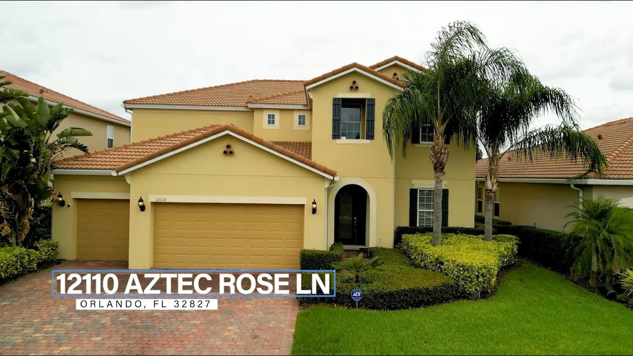 Just listed! 📍12110 Aztec Rose Ln, Orlando, FL 32827 #villagewalk # ...