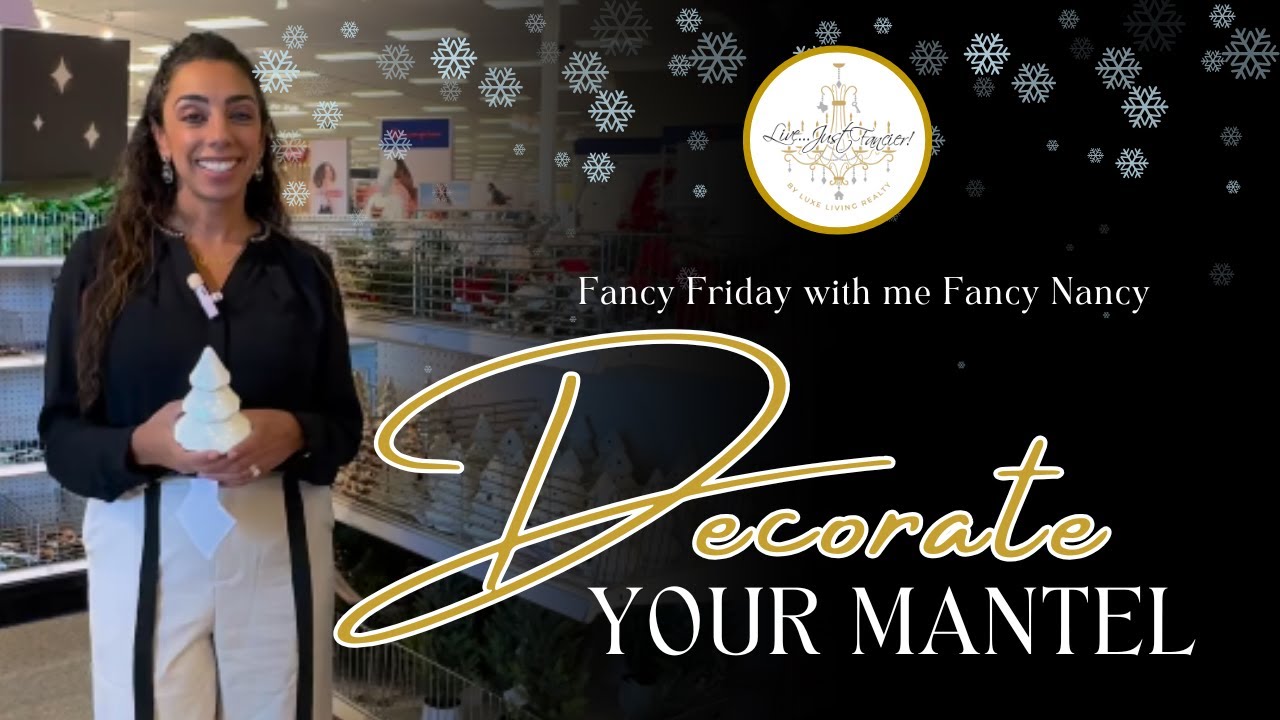 Decorate Your Mantel | Fancy Friday with me Fancy Nancy - YouTube
