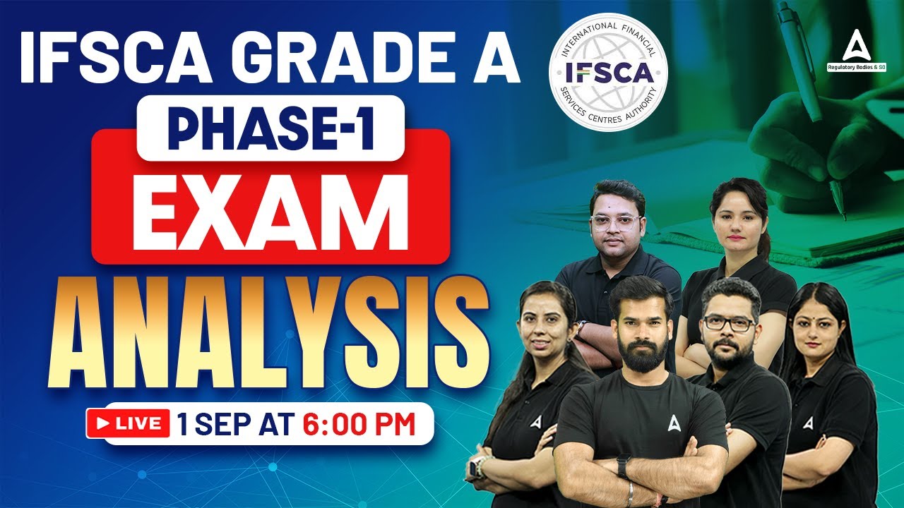IFSCA Exam Analysis 2024 | IFSCA Grade A Phase 1 Exam Analysis | IFSCA ...