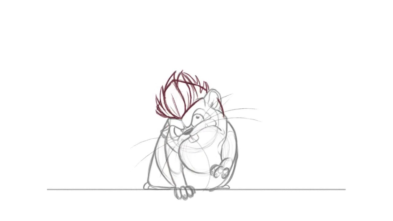 Hamster animation 2D - YouTube