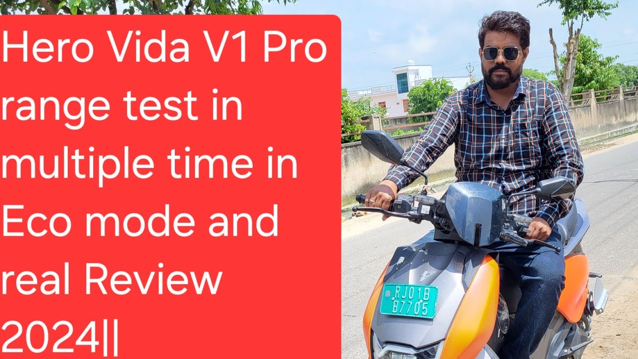 Hero Vida V1 Pro range test in multiple time in Eco mode and real ...