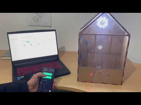 Smart house with Esp32 & blynk App #esp32 #esp32project #smarthome #blynk #iot #iotproject #diy ...