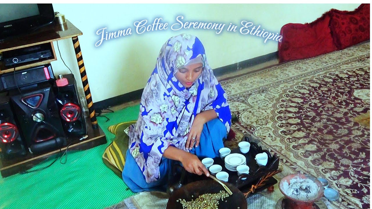 Jimma Coffee Ceremony in Ethiopia - YouTube