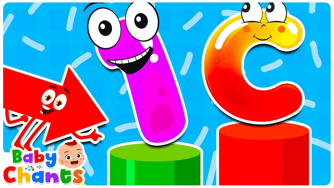 Learn ABC Phonics Shapes Numbers Colors | Toddler Learning Video ...