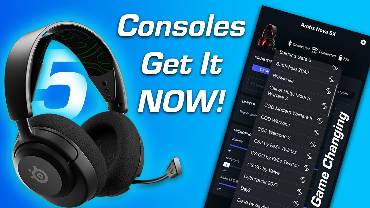 Did SteelSeries just give console players a cheat code? Arctis Nova 5 Review! - YouTube