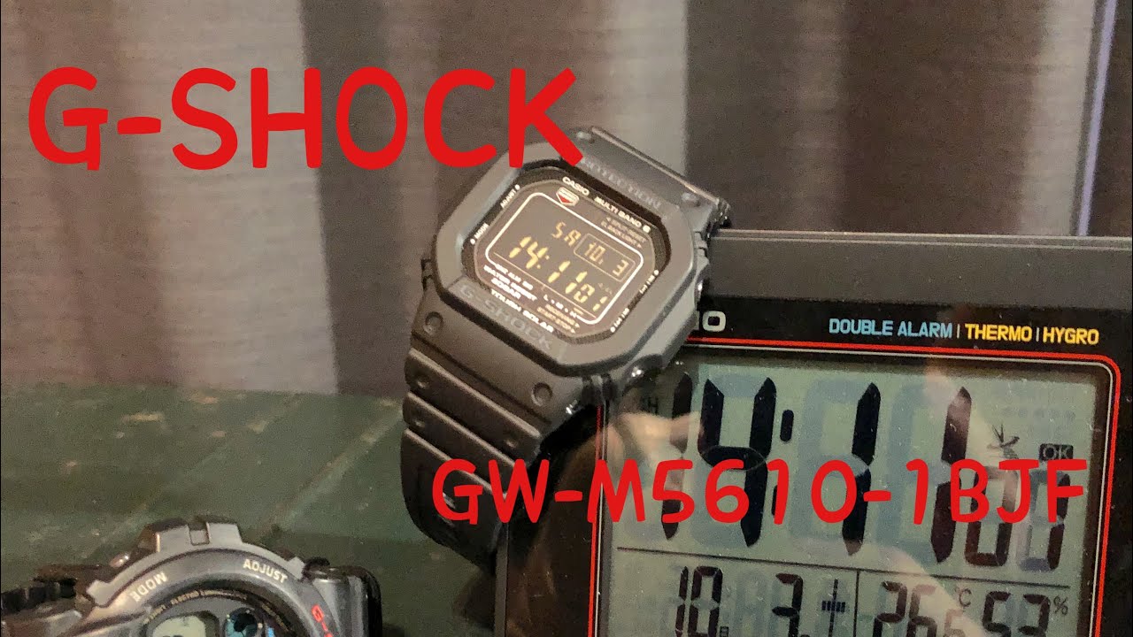 G-SHOCK Gショック GW-M5610-1BJF カシオ Gショック アウトドアウォッチ お洒落な腕時計 - YouTube