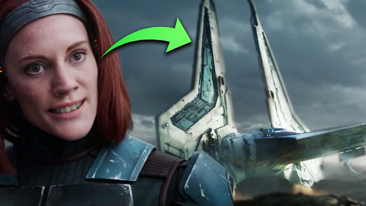 Das krasse Bo Katan Raumschiff | The Mandalorian Gauntlet Fighter - YouTube