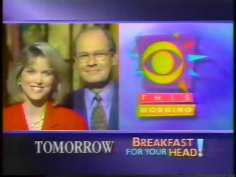 CBS This Morning 5/14/1993 Promo Commercial "CBS This Morning Breakfast ...