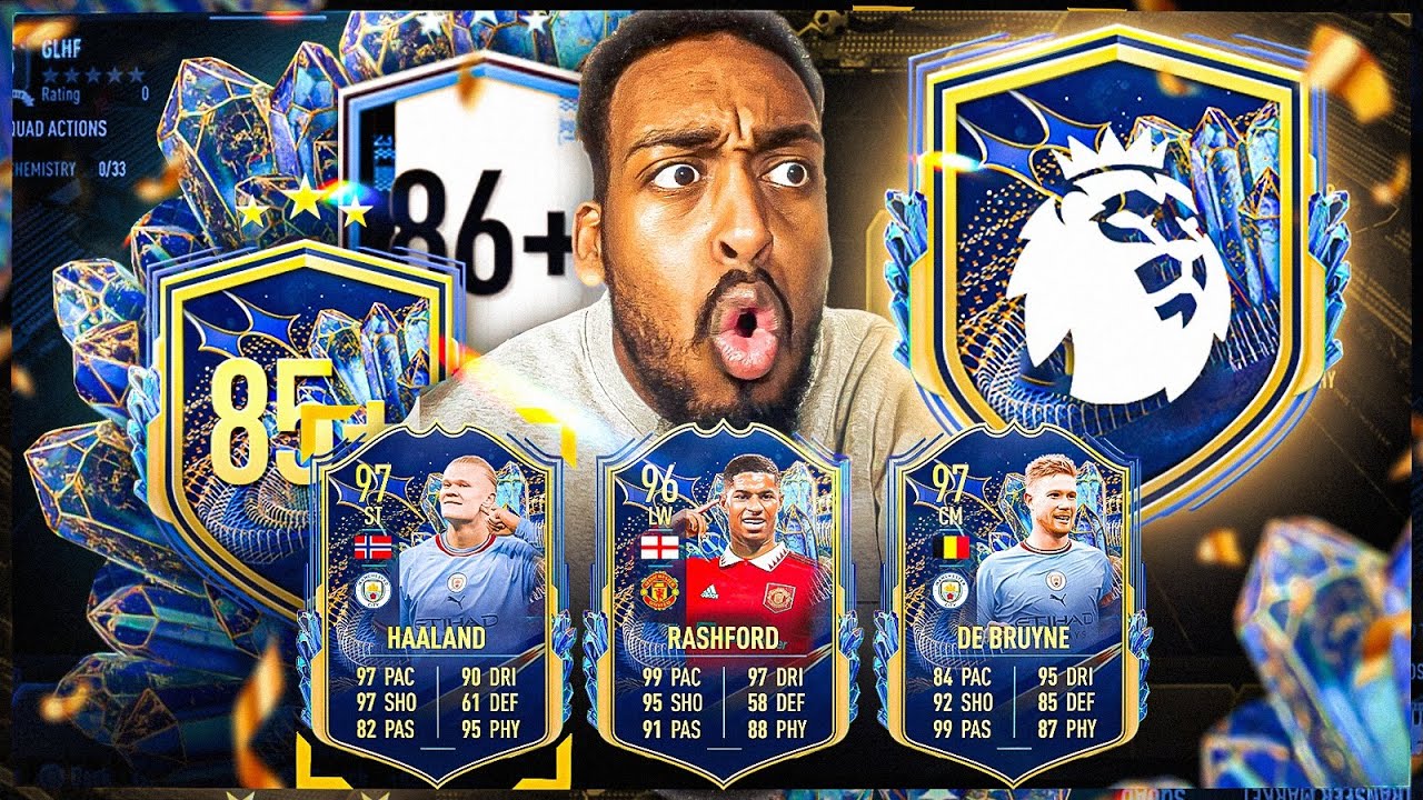Omg🤩top 3 Pl Tots Gezogen🔥24x Premier League Tots In Einem Pack Opening
